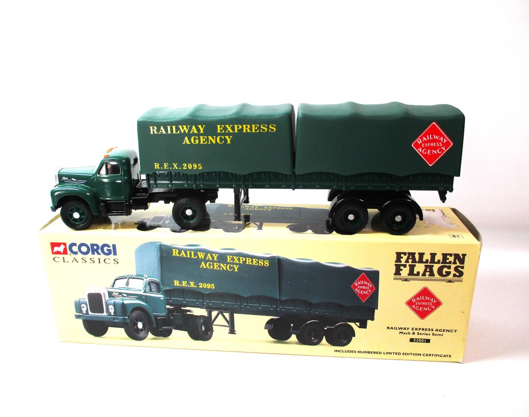 Corgi Classics Railway Express Mack B Diecast Semi TT2890 - Etsy