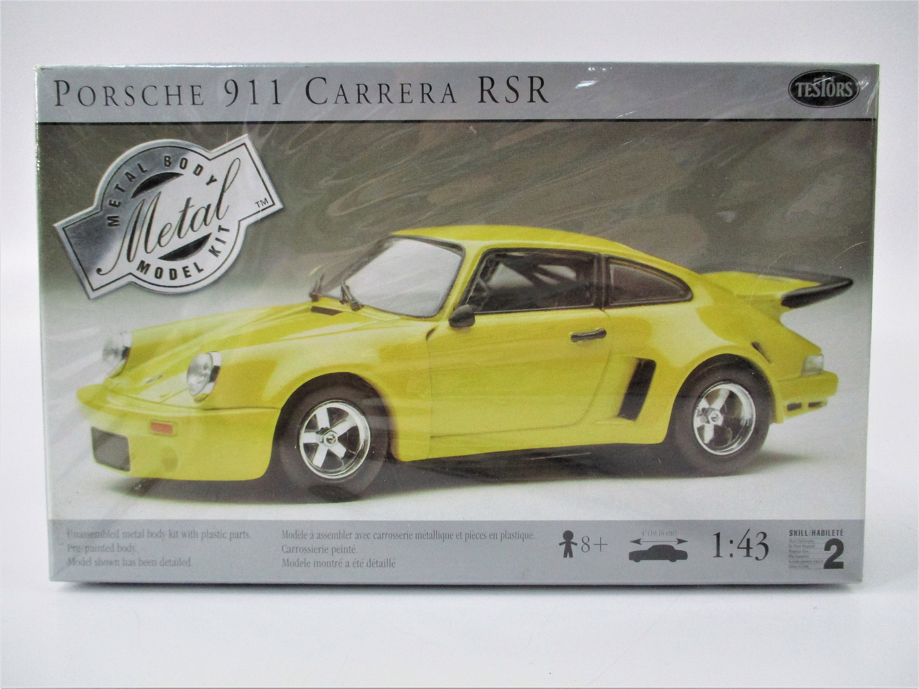 Testors Porsche 911 Carrera RSR Metal Model Kit MK1590 - Etsy