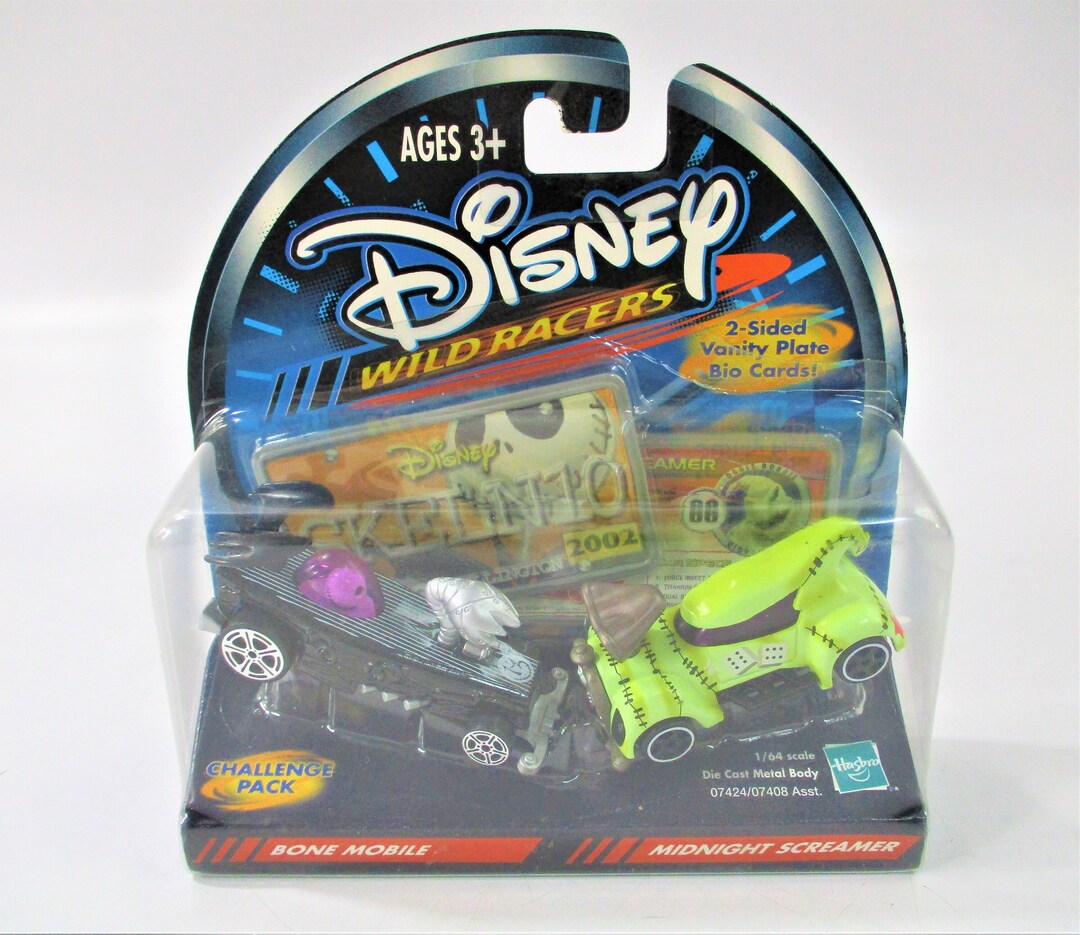 Disney Wild Racers Bone Mobile and Midnight Screamer Challenge - Etsy