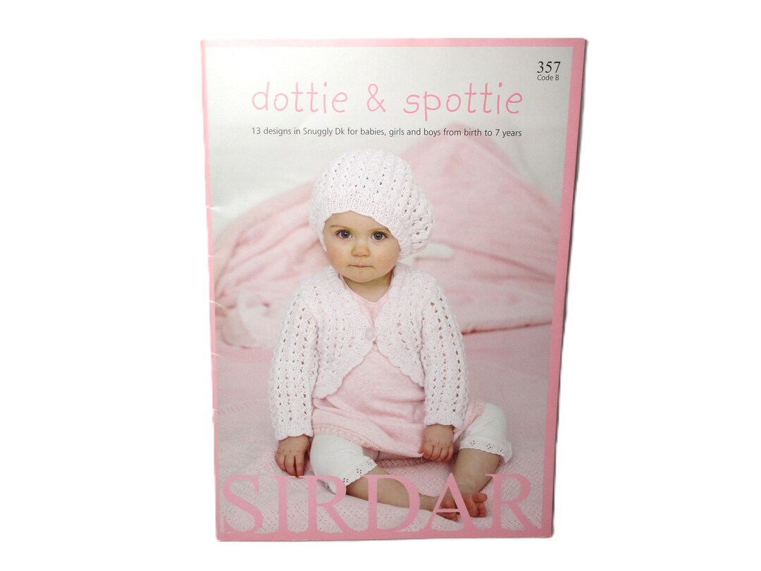 Sirdar Dottie and Spottie Knitting Pattern Book BK2996 - Etsy
