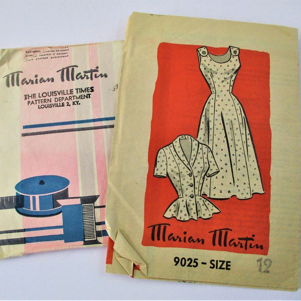 Marian Martin Pattern - Etsy