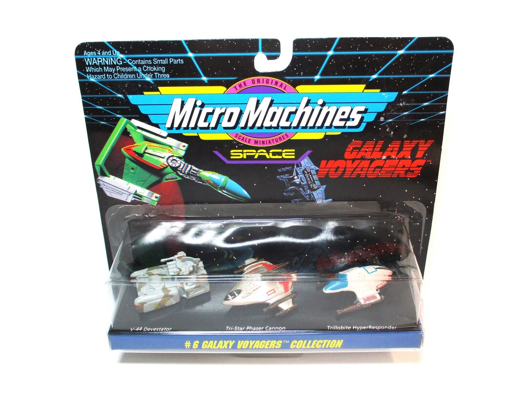 Micro Machines Galaxy Voyagers Collection Toy Set TS2909 - Etsy