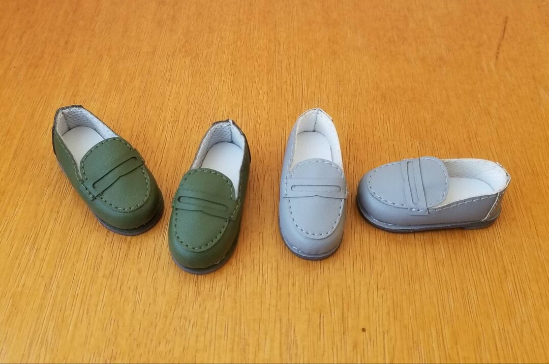 Shoes 50mm Little Darling Doll Moccasin Dianna Effner Geri Mini Maru ...