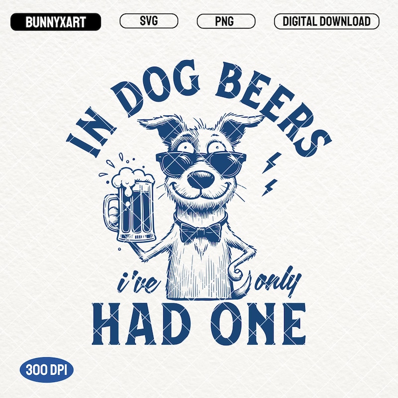 I Drink One Beer - Etsy
