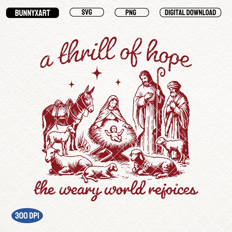Weary World Rejoices - Etsy