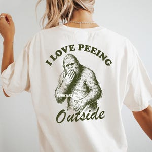I Love Peeing Outside SVG PNG, Funny Assquatch Png, Funny Camping Shirt ...