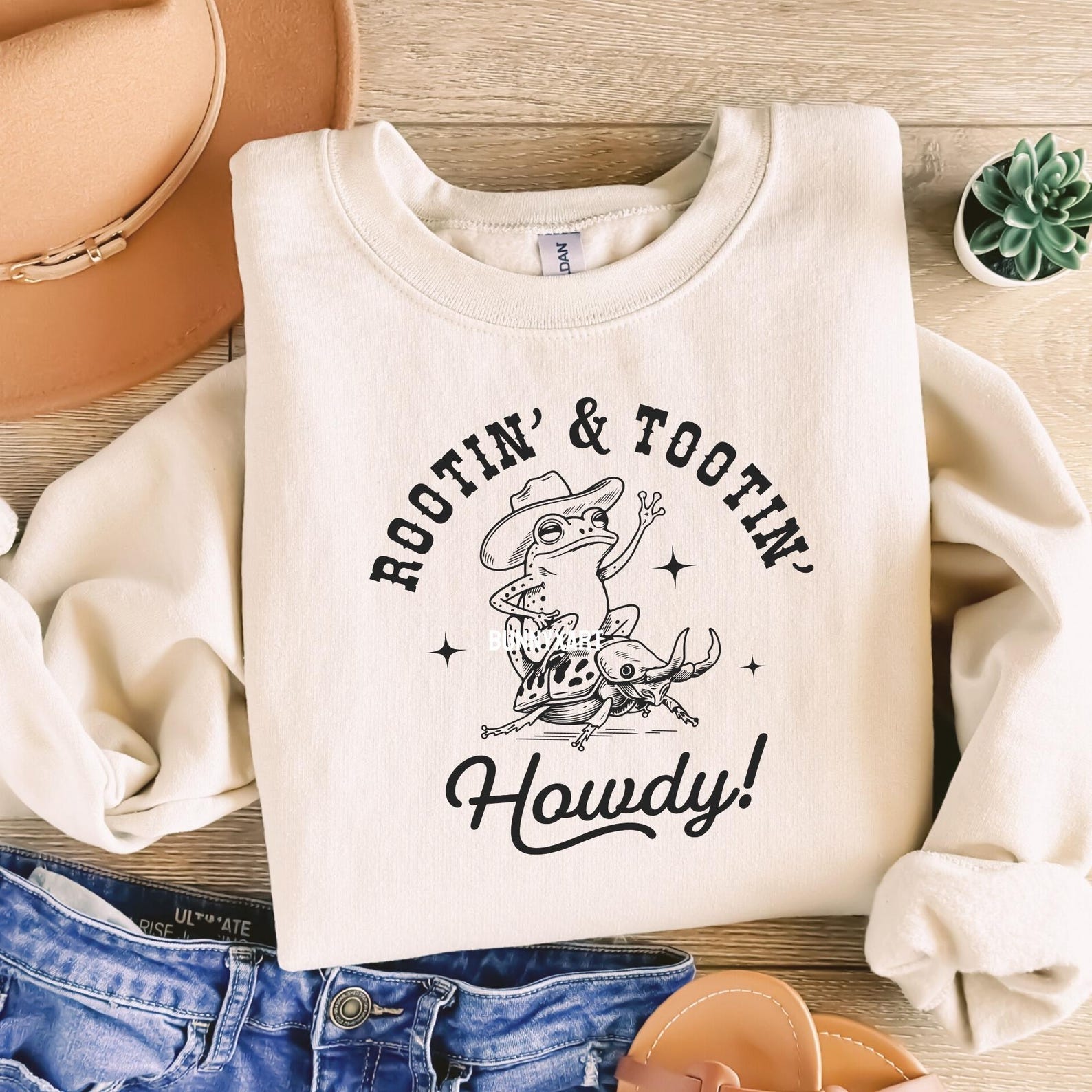 Rootin' Tootin' SVG PNG, Vintage Retro Cowboy Frog Shirt Design, Funny ...