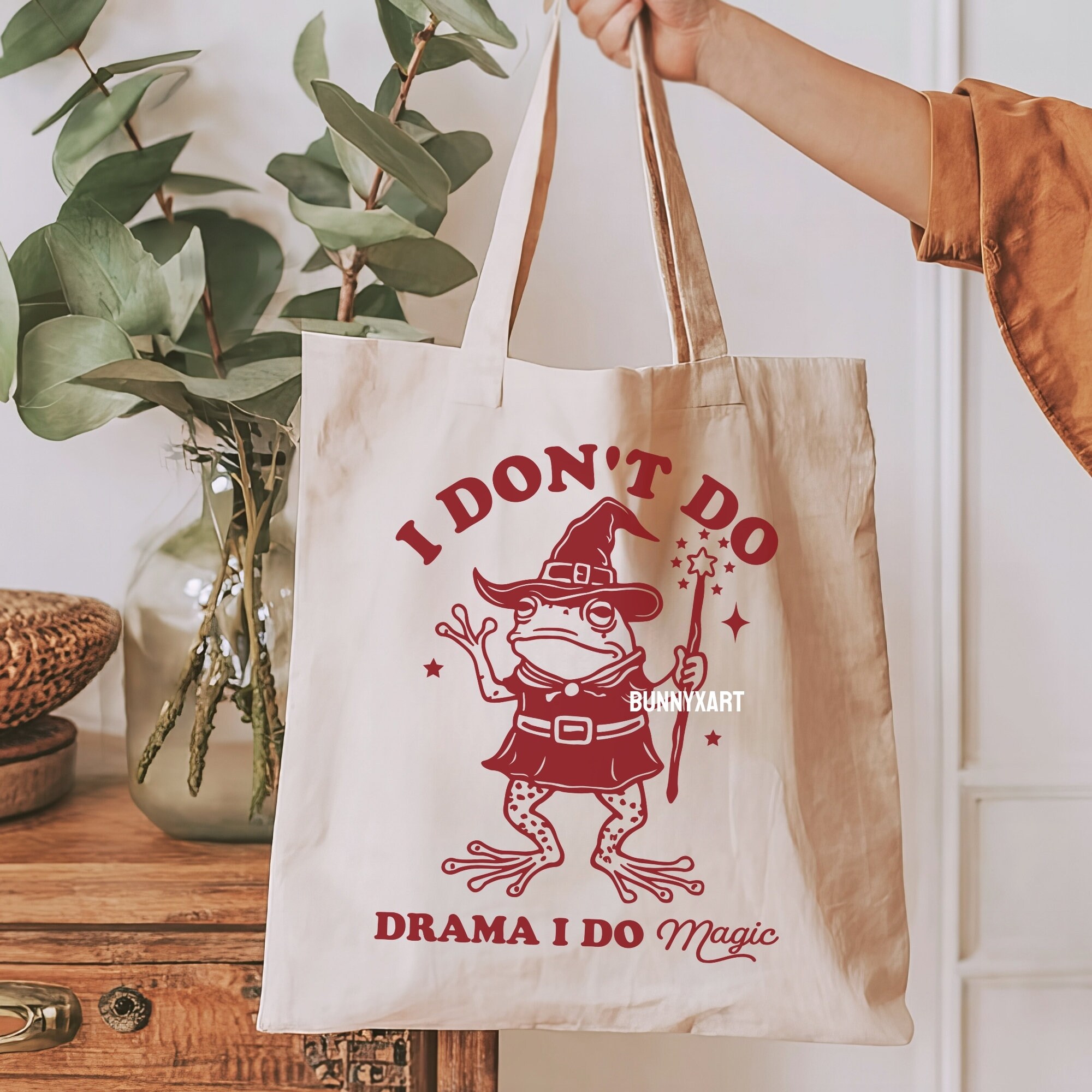 I Don't Do Drama I Do Magic SVG PNG Files, Funny Witch Frog Shirt ...