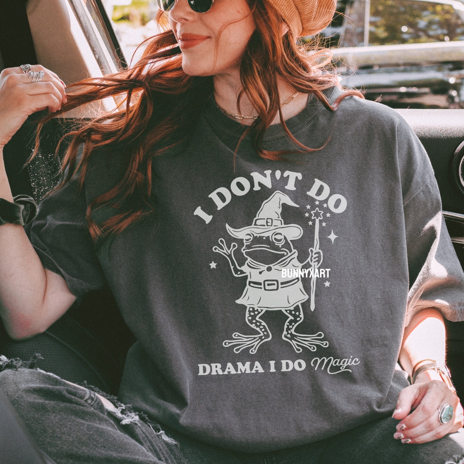 I Don't Do Drama I Do Magic SVG PNG Files, Funny Witch Frog Shirt ...