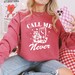 Call Me Never SVG PNG, Funny Valentines Raccoon, Vintage Retro Raccoon ...