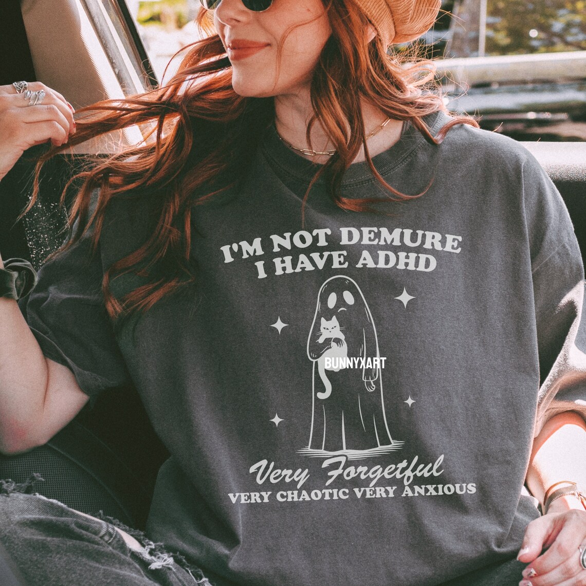 I’m Not Demure, I Have ADHD, SVG PNG, Funny Demure Shirt Design, Funny ...