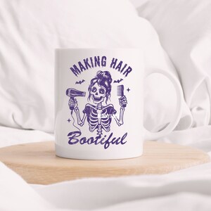 Making Hair Bootiful SVG PNG Files, Hair Stylist Shirt Design, Funny ...