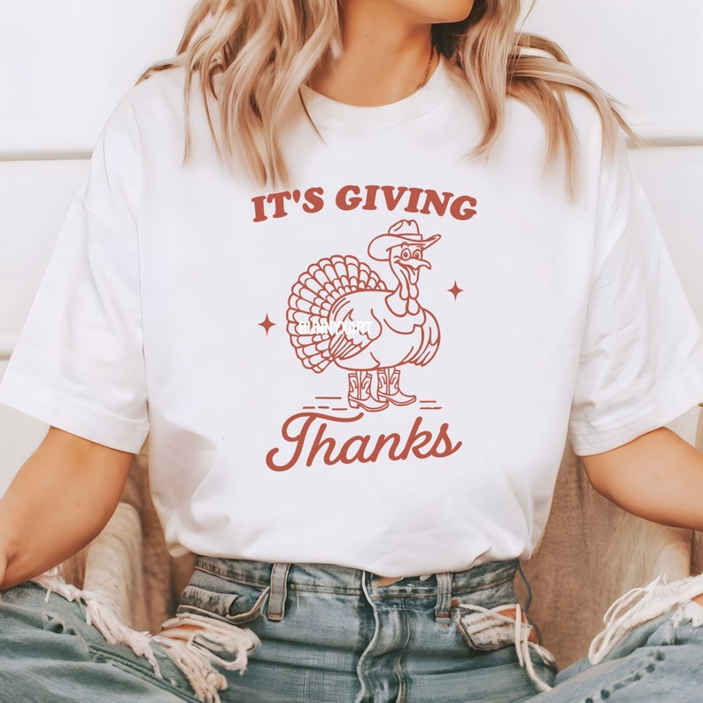 Funny Cowboy Turkey Thanksgiving SVG PNG, Retro Fall Design (digital ...