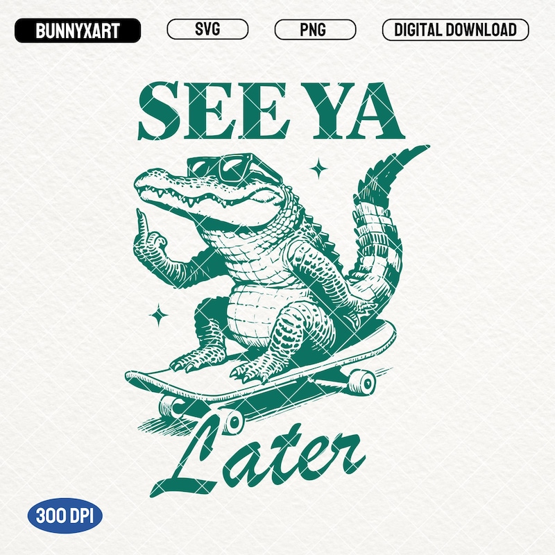 Later Alligator - Etsy