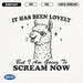 Screaming Alpaca, It Has Been Lovely but I Am Going to Scream Now, SVG ...