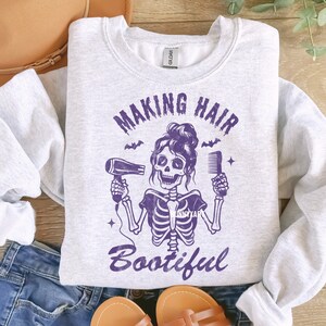 Making Hair Bootiful SVG PNG Files, Hair Stylist Shirt Design, Funny ...