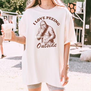 I Love Peeing Outside SVG PNG, Funny Assquatch Png, Funny Camping Shirt ...