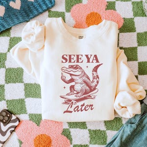 See Ya Later Alligator SVG PNG, Funny Alligator Shirt Design, Sarcastic ...
