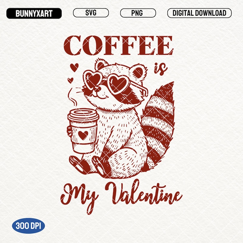 Coffee Vintage Valentine - Etsy