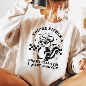 You Are Either A Smart Fella or A Fart Smella, SVG PNG Files, Vintage ...