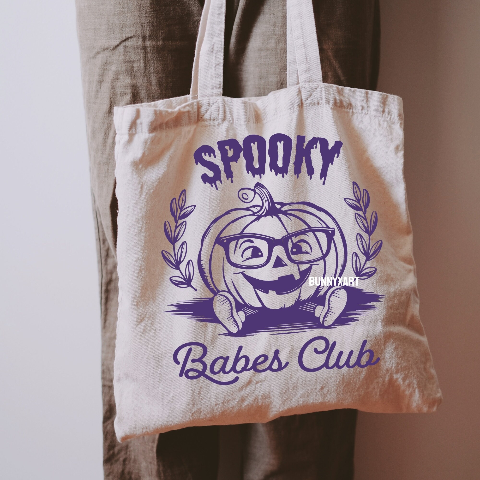 Spooky Babes Club Svg Png Files Retro Halloween Pumpkin Png Spooky