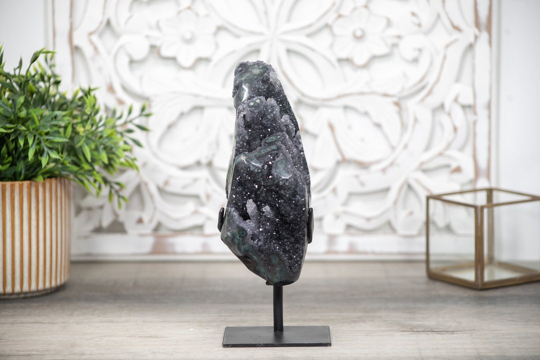 Natural Balck Amethyst & Jasper Formation 91 Inches Piece - Etsy