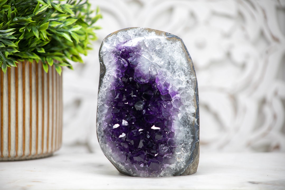 Stunning A Grade Amethyst Crystal, Self Standing Amethyst, 5.5 in Tall ...