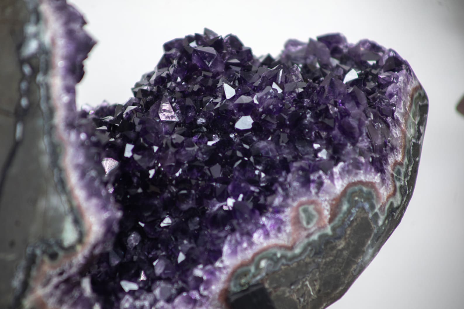 Large Amethyst Geode Deep purple Amethyst Premium Quality | Etsy