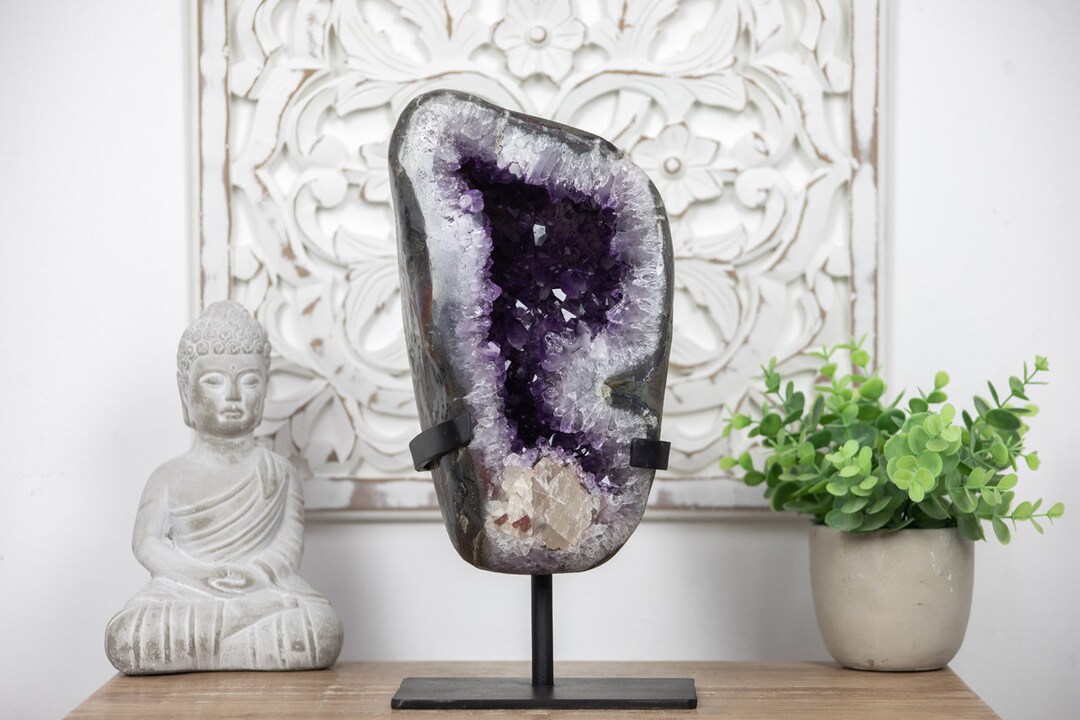 Natural Huge Amethyst & Agate Stone Geode, Large Amethyst Geode 13.0 ...