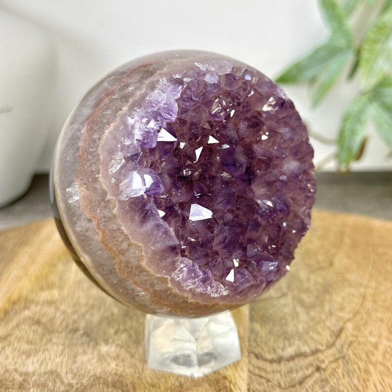 Uruguayan Amethyst Druzy Sphere Geode - SPH0228 - Etsy UK