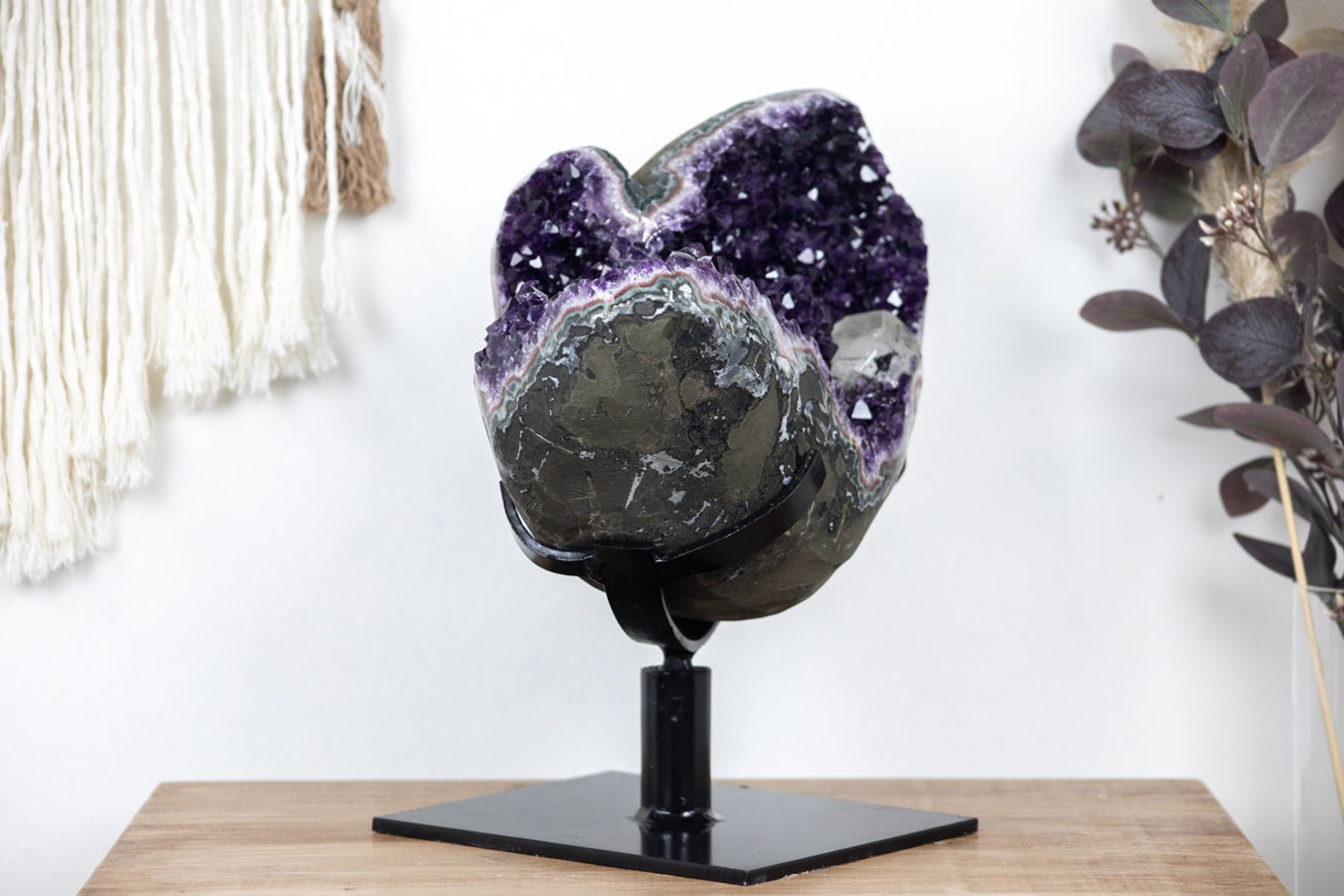 Large Amethyst Geode Deep purple Amethyst Premium Quality | Etsy