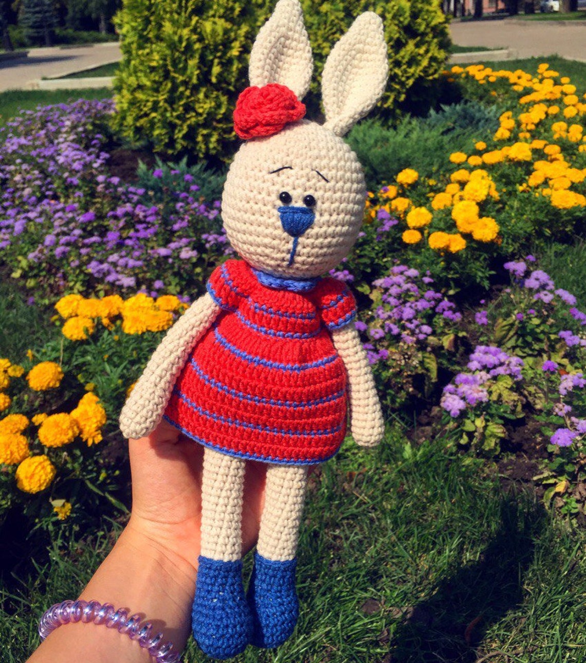 Stuffed bunny/Amigurumi rabbit/Plush bunny/Crochet bunny | Etsy