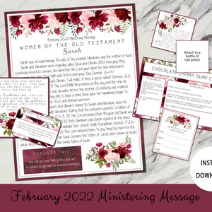 February 2022 Ministering Message: Women of the Old Testament - Sarah ...