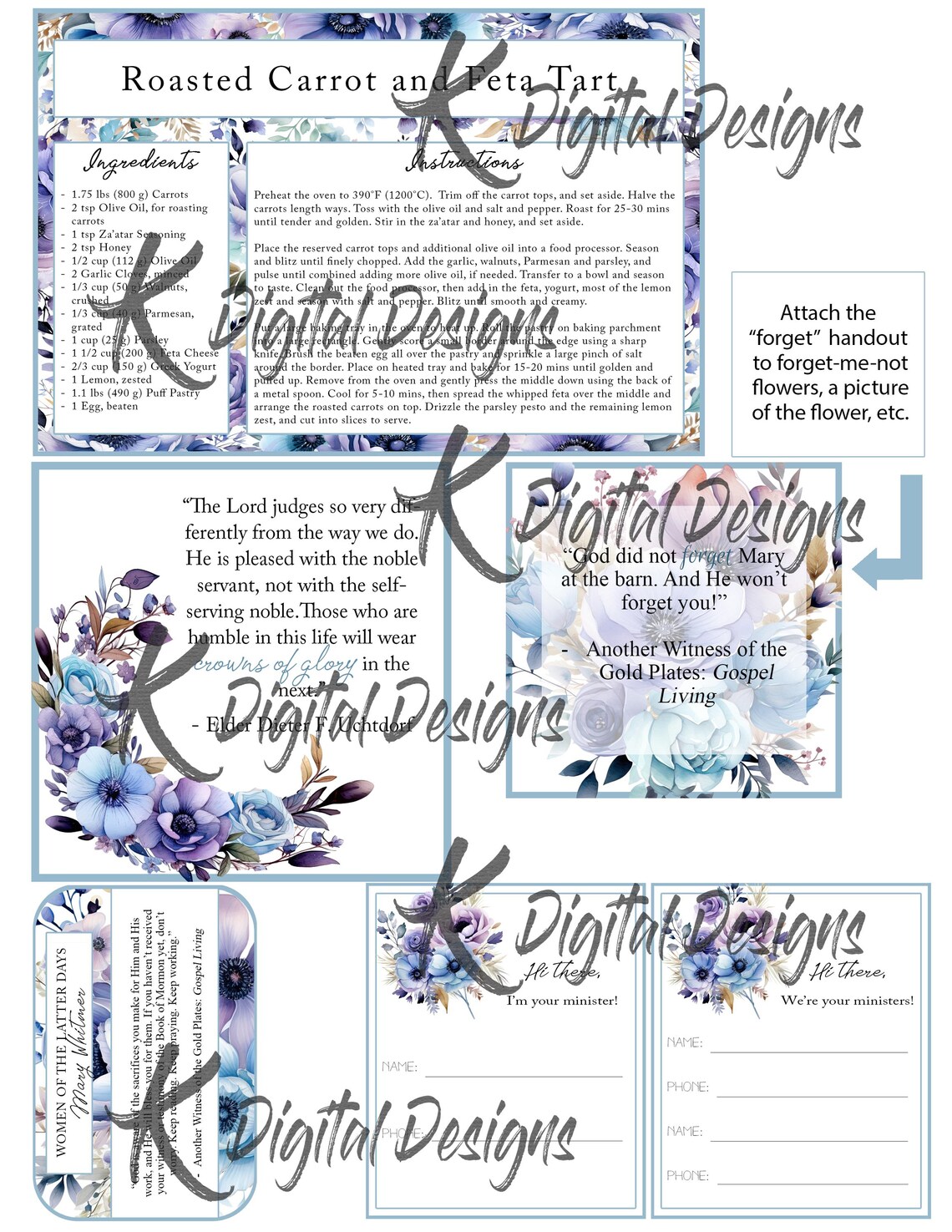 May 2025 Ministering Kit: Women of the Latter Days - Mary Whitmer - Etsy