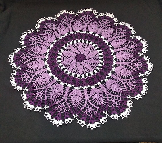 Crochet Doilies-large Crochet Doily 248 round | Etsy
