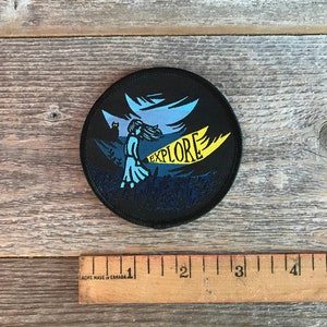 Explore Embroidered Patch | Nature | Forest | Explorer | Patches | Owl ...