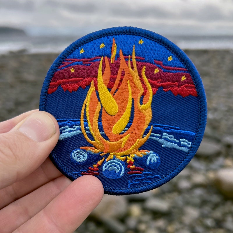 Camp Patch - Etsy
