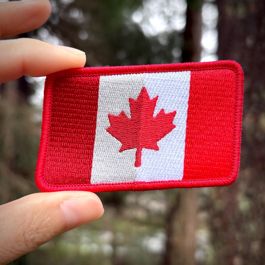 Canada Patch, Embroidered, Canada Flag Patch, Elbows Up, Sew on Patch ...