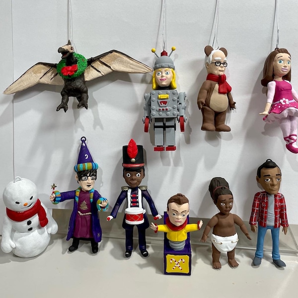 Christmas Figures - Etsy