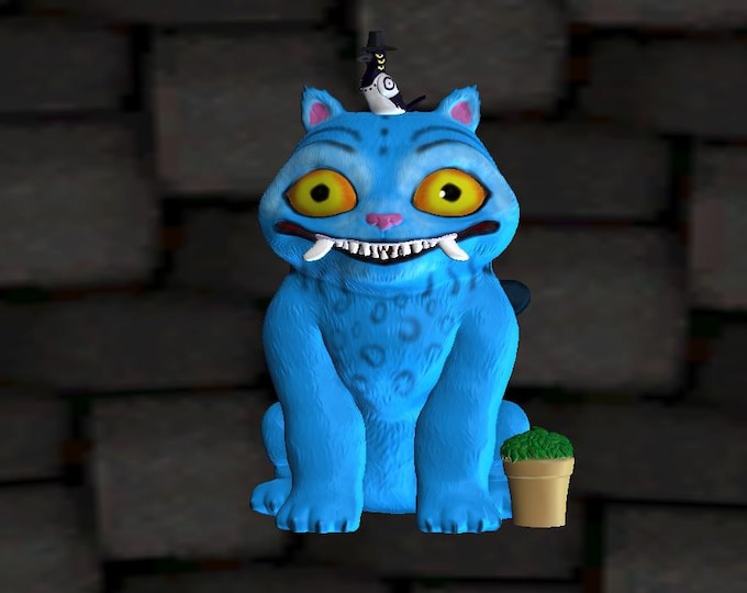 Derpy Tiger 3d Vtuber Model - Ready to Use - Multiple Colors - VRM ...