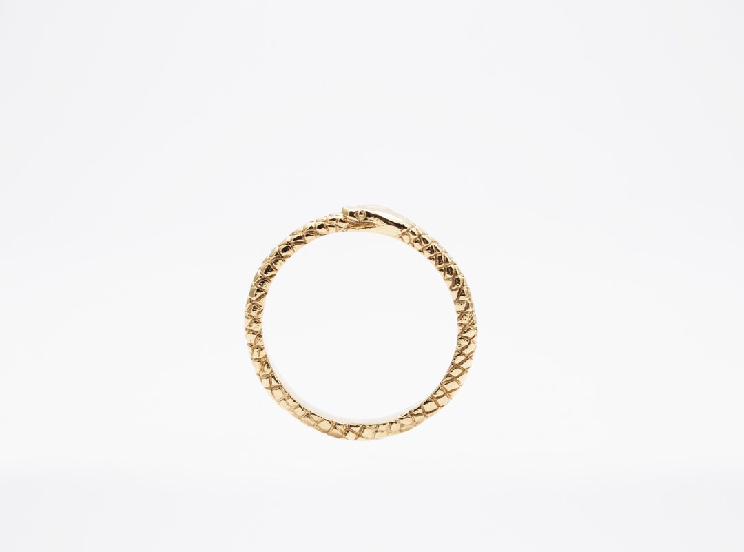 Mehen 24k Gold Plated Uroboro Snake Occultism Esoteric - Etsy