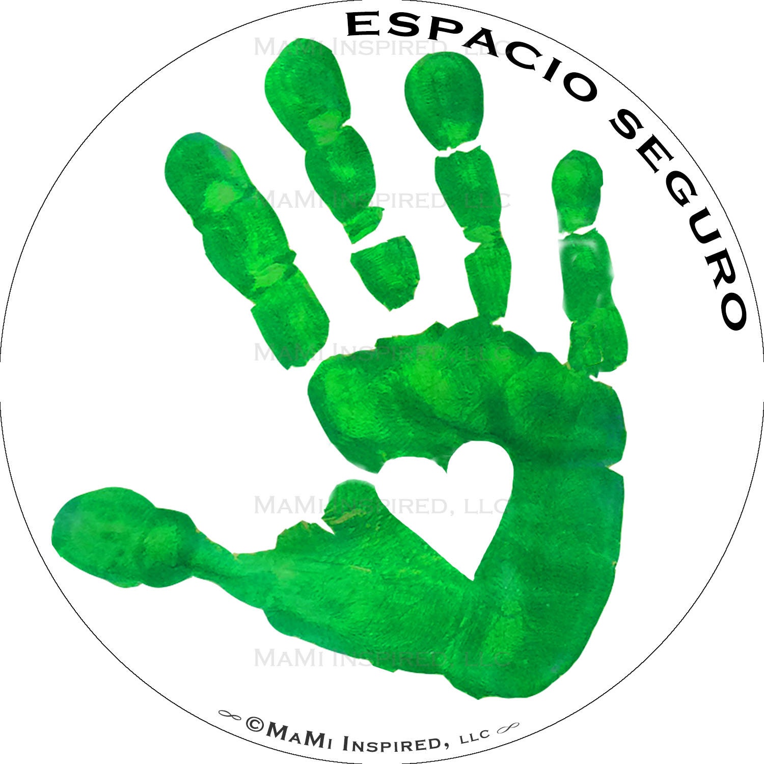 Espacio Seguro SPANISH Safety Spot ™, Kids Hand Car Magnet Child ...