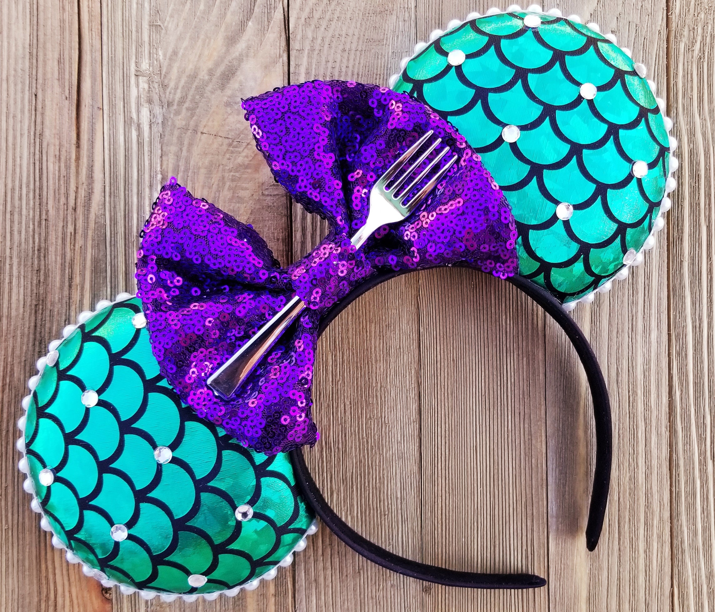 Minnie Mouse Ears Disney Ears Little Mermaid Ears Ariel | Etsy