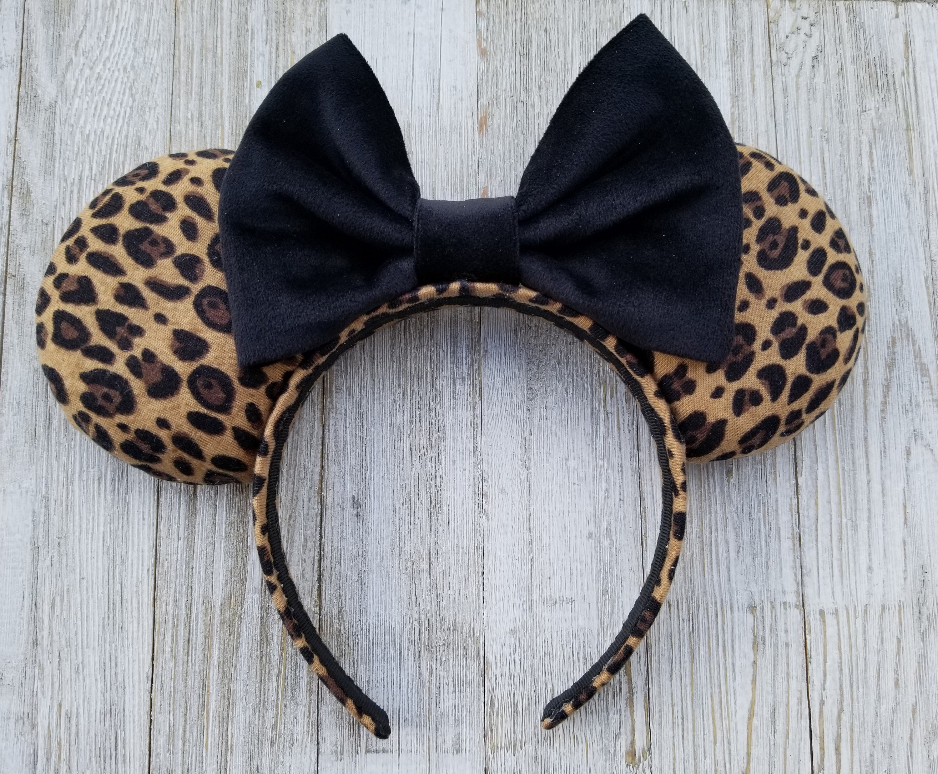 Cheetah Minnie Ears Cheetah Mickey Ears Minnie Ears Mickey | Etsy