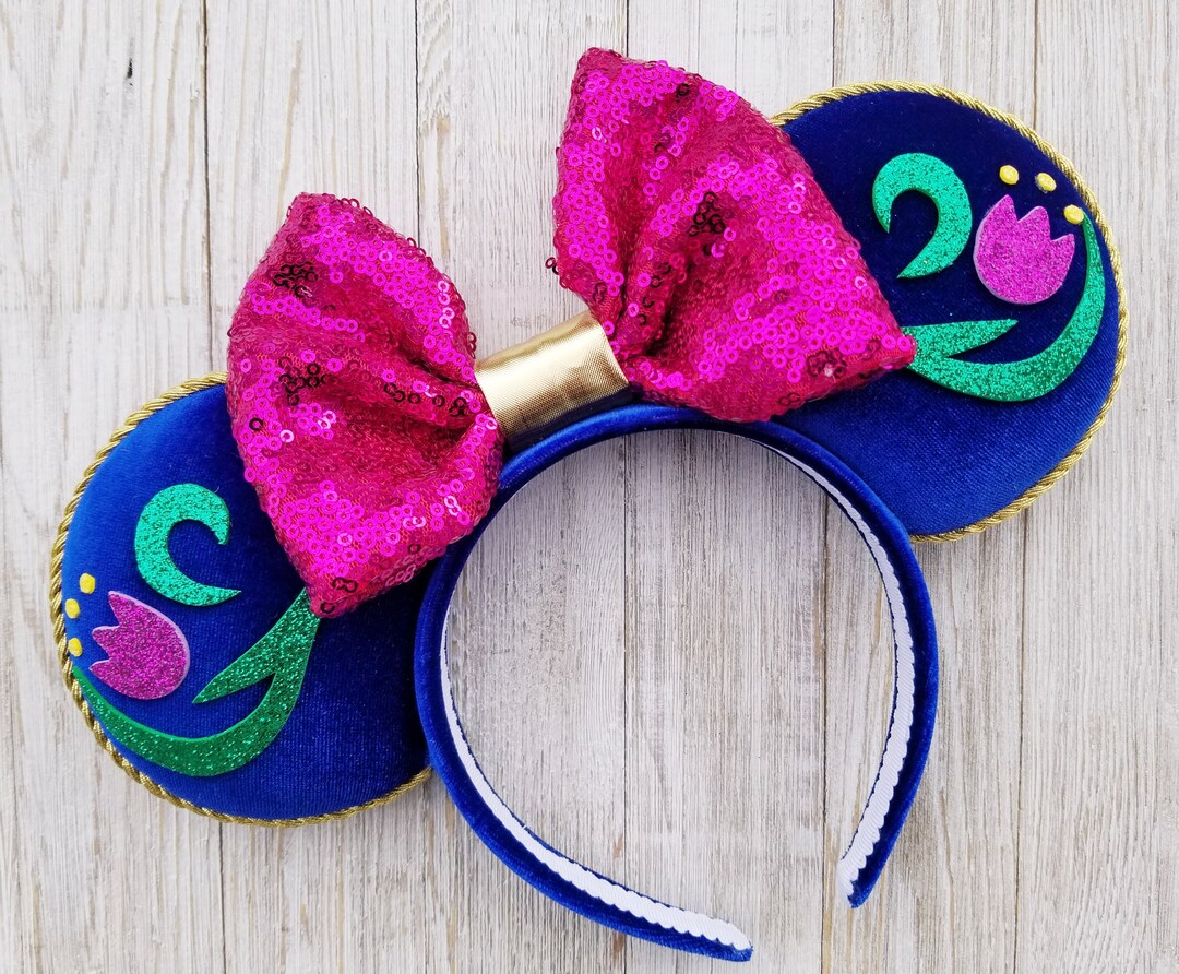 Anna Minnie Ears, Anna Mickey Ears, Anna Disney Ears, Frozen Minnie ...