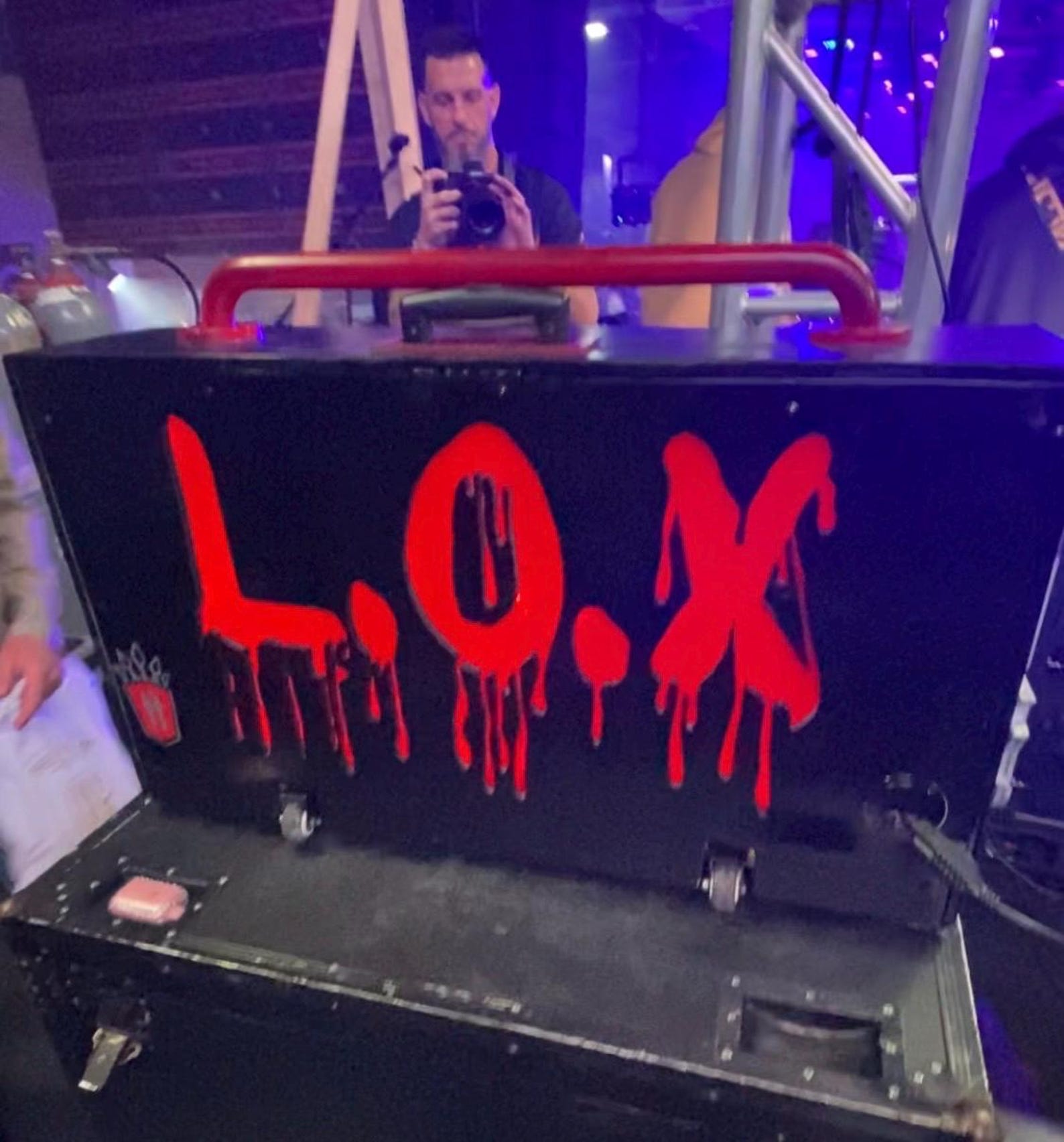 Handmade LOX/DMX Tribute Boombox With Bluetooth Amplifier,led Lighting ...