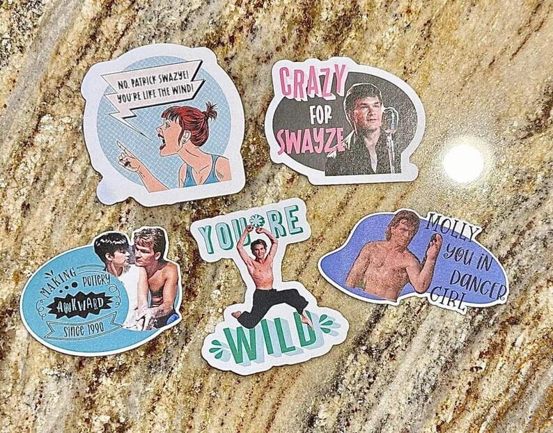 St. Patrick's (swayze) Day Sticker Pack - Etsy