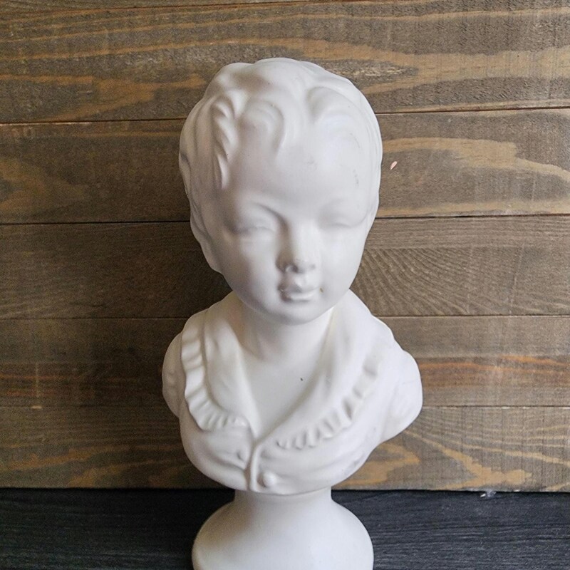 Chalkware Bust - Etsy