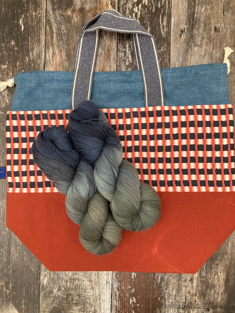 Sewing Pattern: Rho Drawstring Project Bag - Etsy