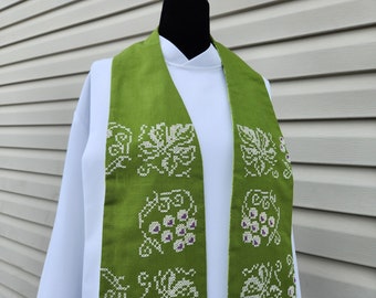 Clergy Stole for Ordinary Time en Christo - Etsy